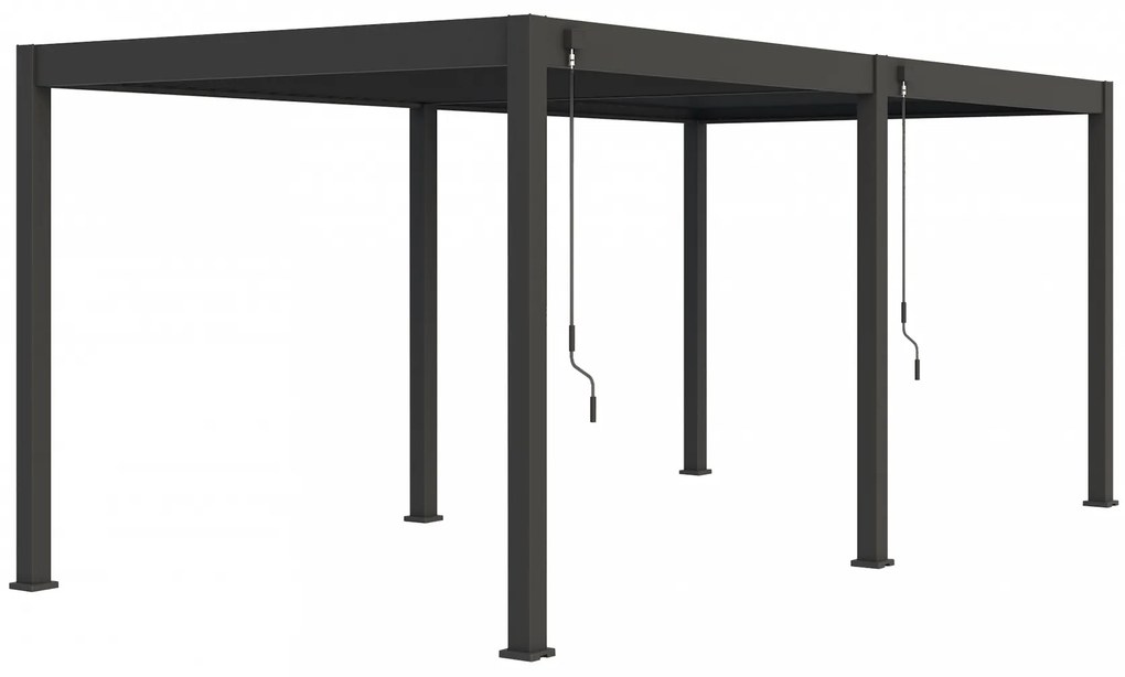 Outdoor Creations Hliníková pergola s lamelami ORION 360x530cm 6 stojek Barva: Antracit RAL 7015