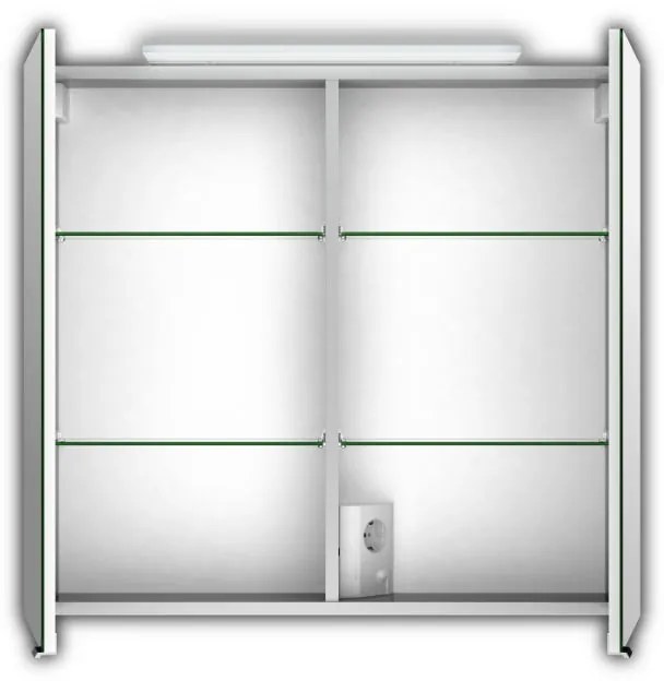 Jokey Plastik JOKEY Lightblade bílá zrcadlová skříňka MDF 111312720-0110