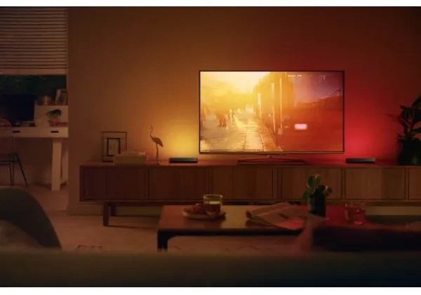 Philips -Rozšiřovací LED RGB Stmívatelná stolní lampa Hue PLAY LED/6W/230V černá