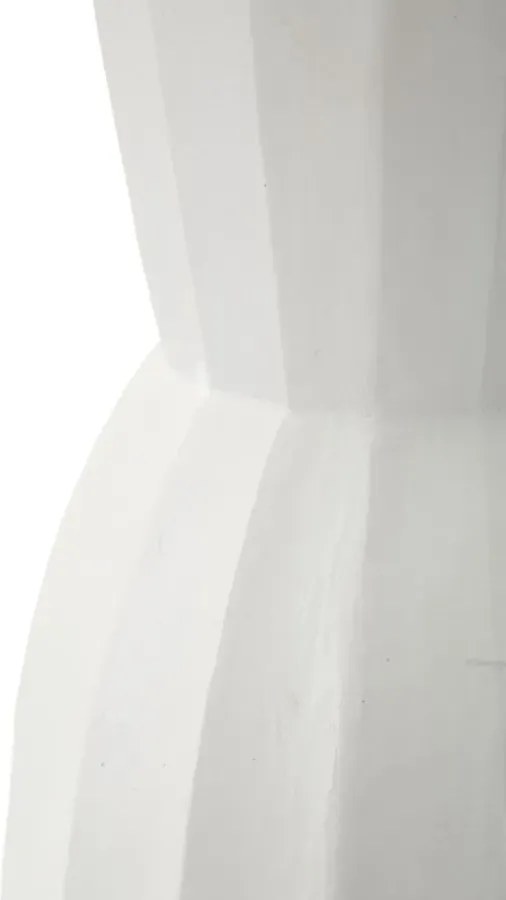 Váza Glint Pot 41 cm bílá
