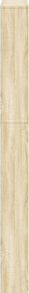 Botník pětipatrový zrcadlo dub 63 x 17 x 169,5 cm 273937