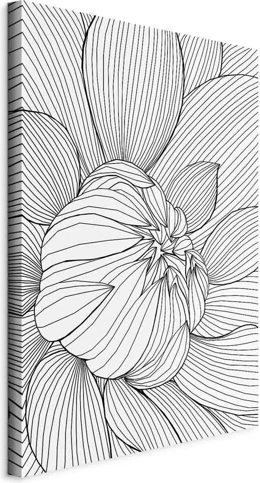 XXXLutz MALBA NA PLÁTNĚ, abstraktní, květiny, 40/60/1,2 cm artgeist - Online Only dekorace - 004875013601