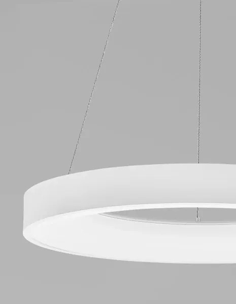 LED lustr Rando Thin 60 4000K bílé