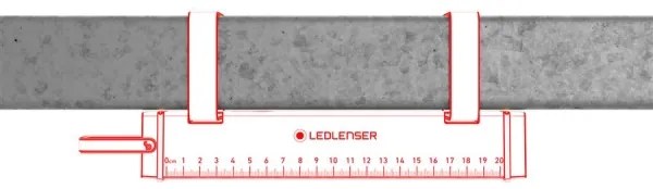 Ledlenser AF2R - LED Stmívatelná nabíjecí pracovní svítilna LED IP54 1000 lm 50h