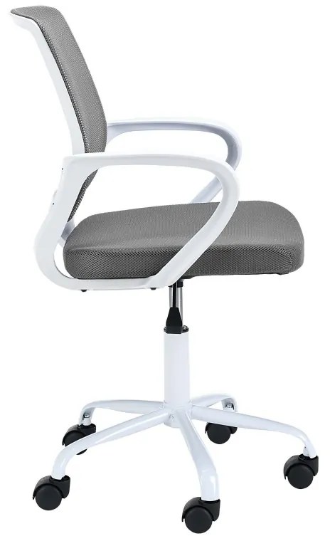 Dětská otočná židle FD-6 bílá/šedá