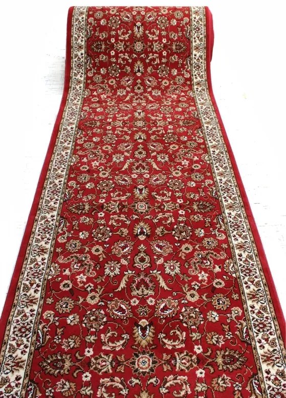 Spoltex, Běhoun na míru Samira New 12002-011, šíře 100 cm, červená, chodba / předsíň