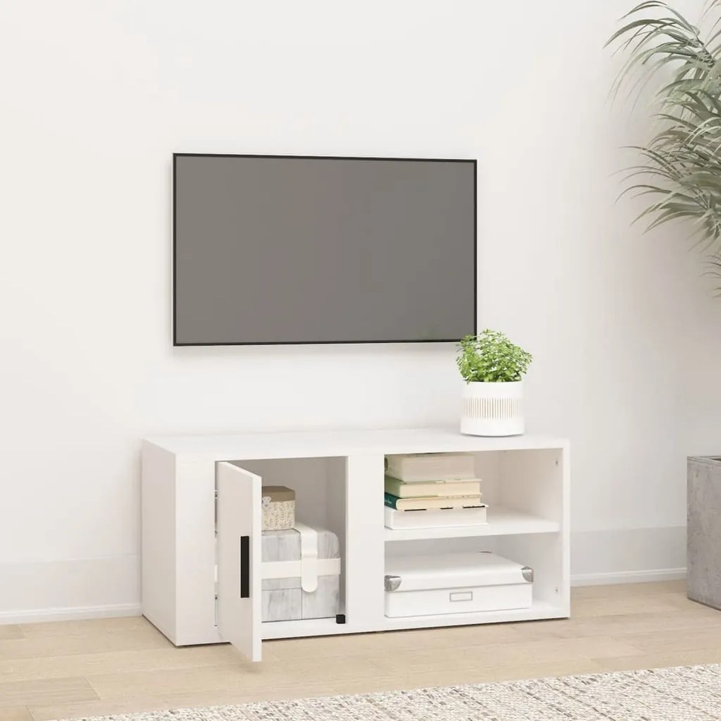 vidaXL TV skříňka 80x31,5x36 cm kompozitní dřevo [819436] Barva: kouřový dub