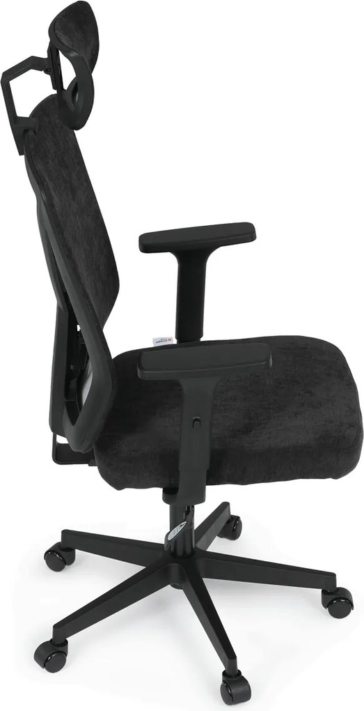 Ergonomická kancelářská židle ARLO - černá látka