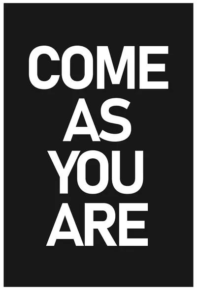 Plakát, Obraz - Finlay & Noa - Come as you are black, (40 x 60 cm)