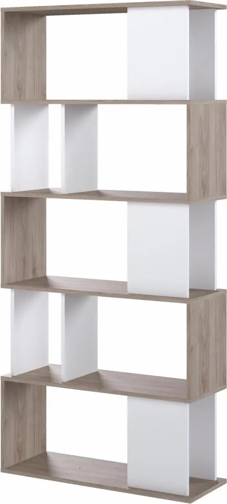 FALCO Regál Penta 735 jackson hickory/bílá