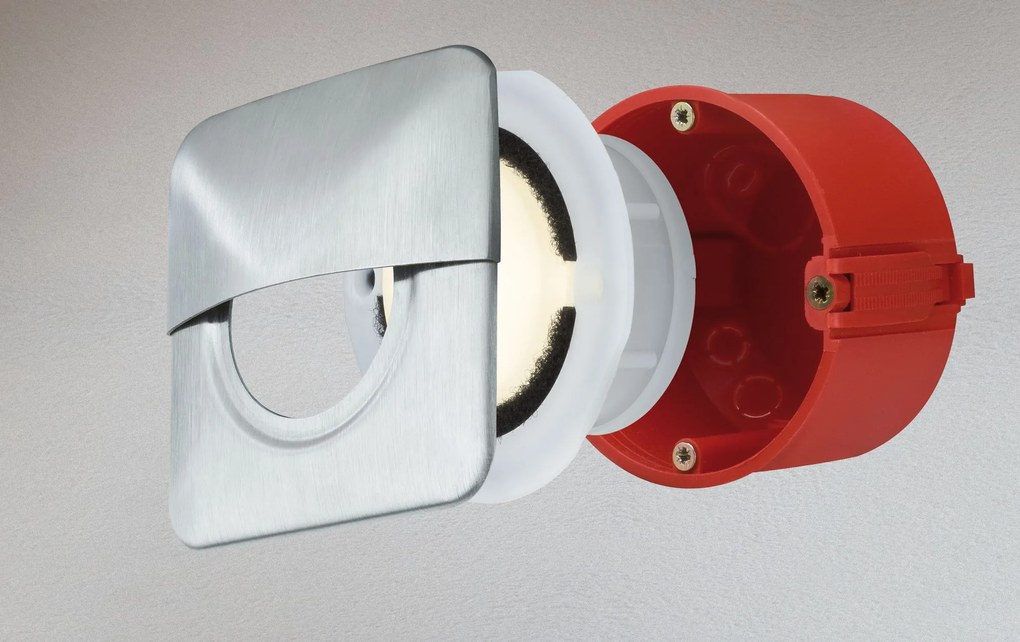 Paulmann 93740 Special Line IP65 Downlight Basic, zápustné svítidlo do krabice KU68, 1x1,4W LED, 3000K, prům. 7,6cm