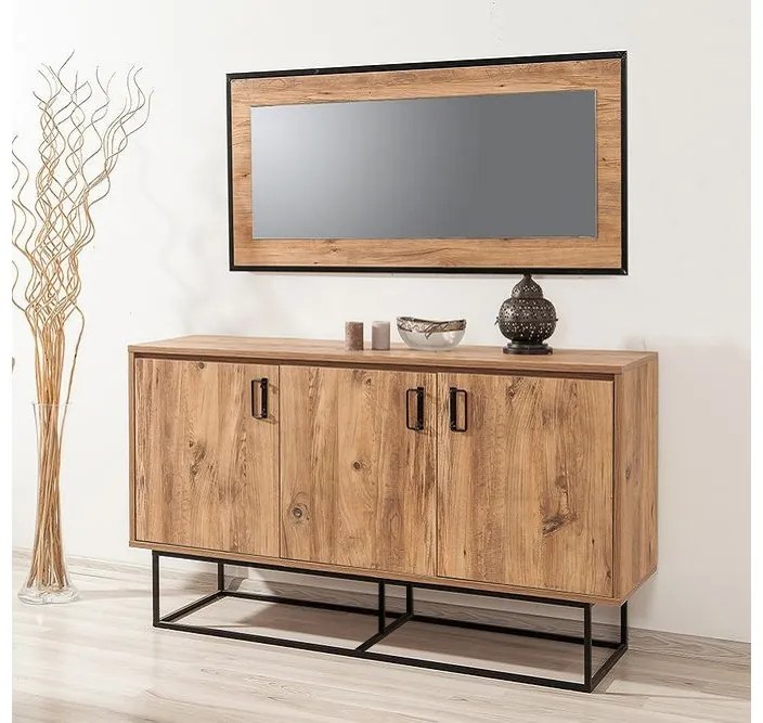 Designová komoda Felipe 140 cm borovice