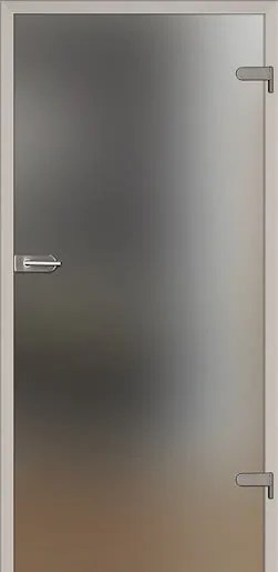 Skleněné dveře Naturel Glasa pravé 90 cm matné GLASA1B90P