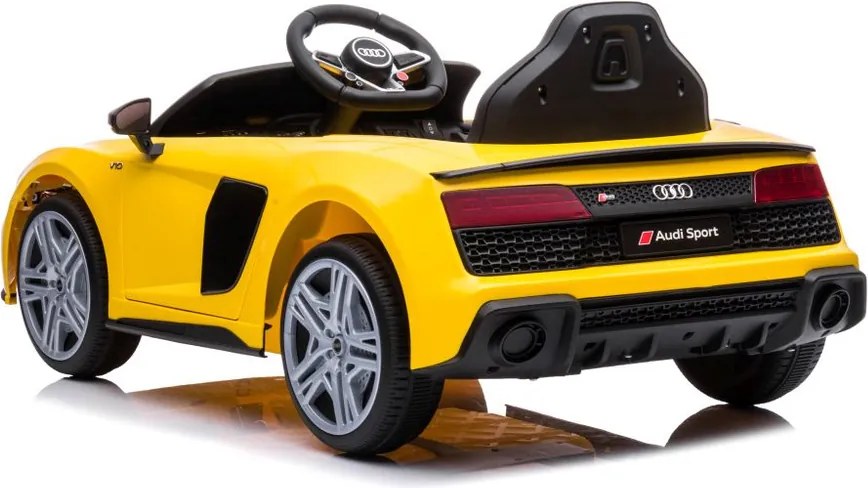 LEAN CARS Elektrické autíčko Audi R8 Lift A300 žluté