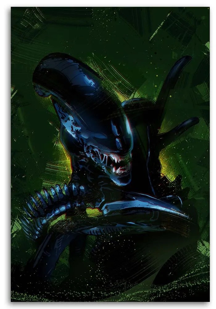 Gario Obraz na plátně Vetřelec, Xenomorf - Nikita Abakumov Rozměry: 40 x 60 cm