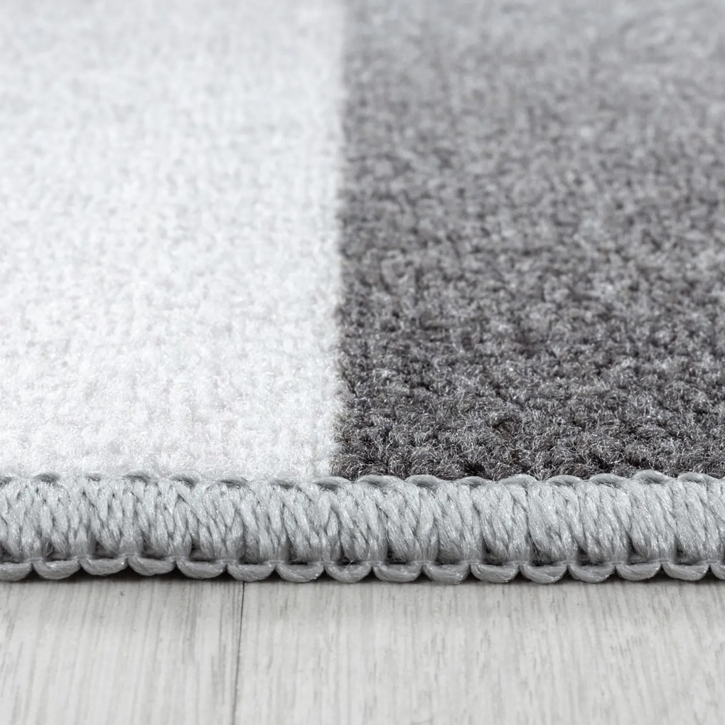Ayyildiz, Dětský kusový koberec Play 2906 grey, 80x120, šedá, dětský pokoj