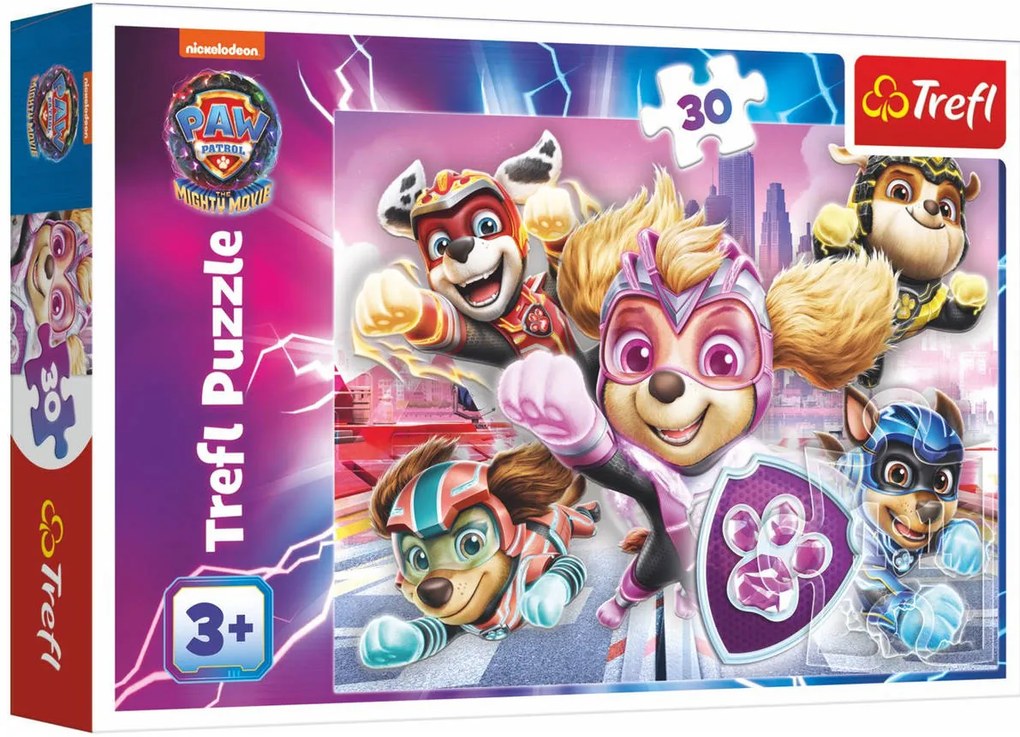 TREFL PUZZLE Hrdinové města Tlapková Patrola 27x20cm 30 dílků skládačka tr18298