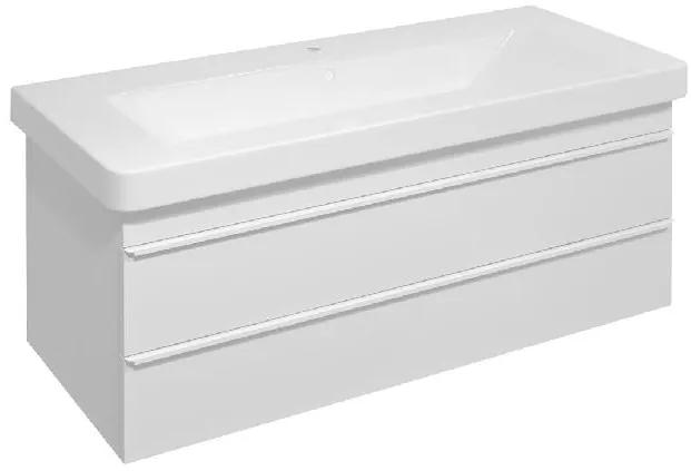 Sapho Sitia - Umyvadlová skříňka 101x50x44 cm, 2 zásuvky, matná bílá SI105-3131