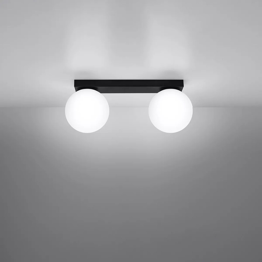 Sollux Lighting Stropní svítidlo YOLI 2 Černá