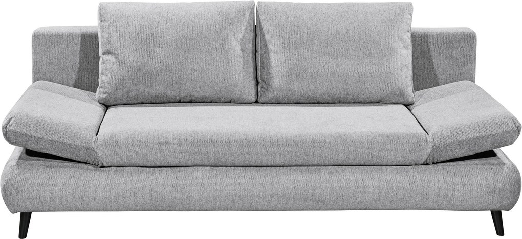 XXXLutz ROZKLÁDACÍ POHOVKA, textil, kompozitní dřevo, světle šedá MID.YOU - Rozkládací pohovky - 002220051504