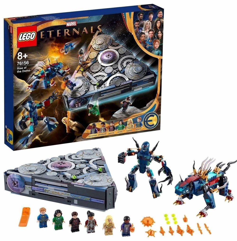 Lego stavebnice lego marvel 76156 vzestup doma