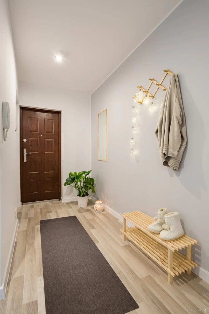 Vopi, Běhoun na míru Astra hnědý, šíře 60 cm, hnědá, chodba / předsíň
