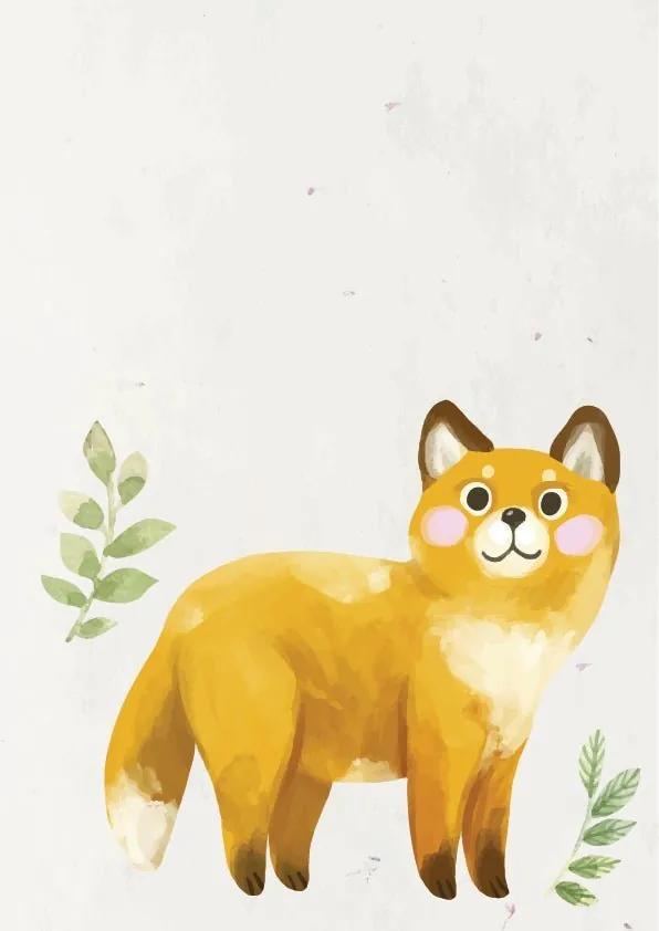 Plakát Liška z lesa
