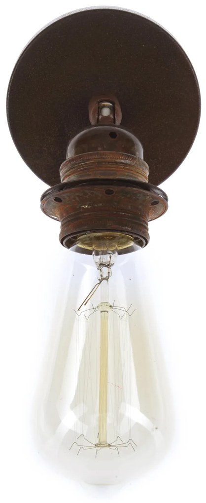 Nástěnná lampička s kroužkem Vintage