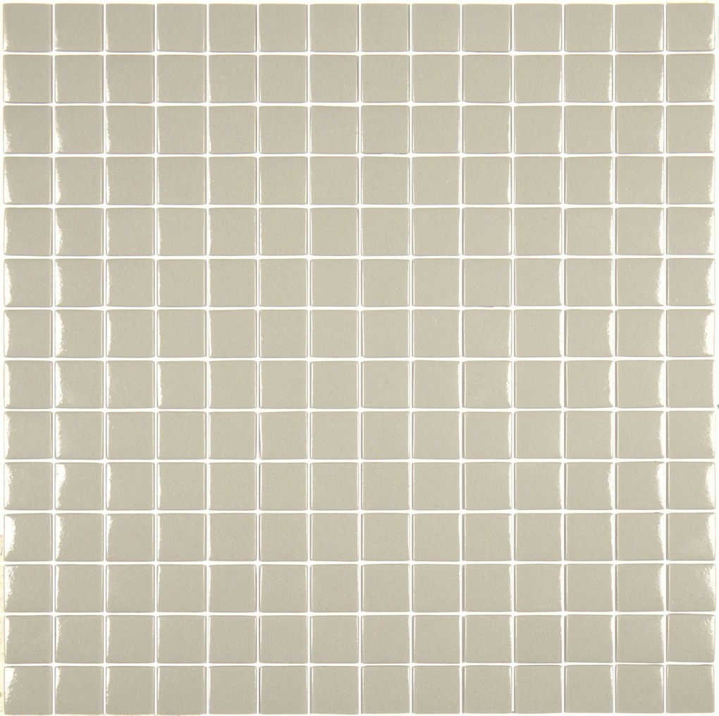 Hisbalit Skleněná mozaika šedá Mozaika 325A MAT 2,5x2,5 2,5x2,5 (33,33x33,33) cm - 25325AMH