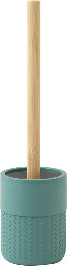 Gedy Gedy, THEA WC kartáč na postavení, zelená/bambus, TH3347