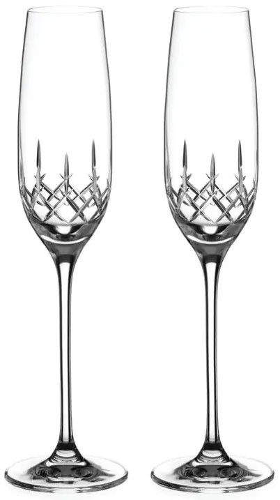 Diamante sklenice na šampaňské Classic 200 ml 2KS