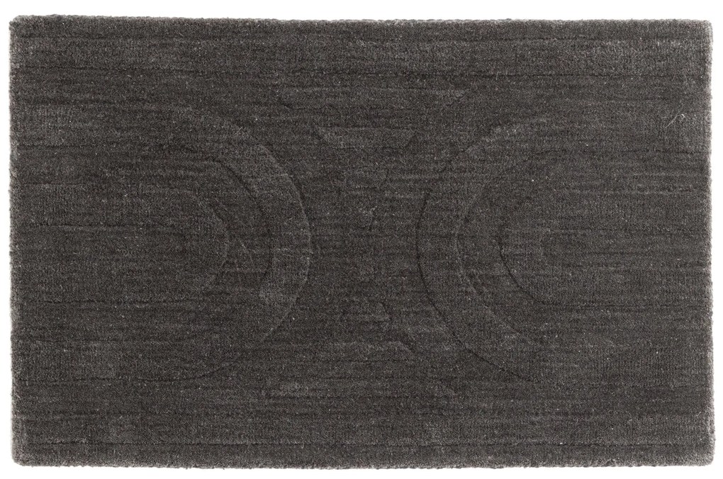 Koupelnová předložka Nora, tmavě šedá, 50x80