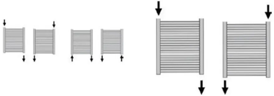 Mereo Mereo, Otopný žebřík rovný, bílý, MT13