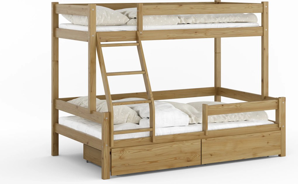 Rkids | Patrová postel Gardo 90/140x160 Dub