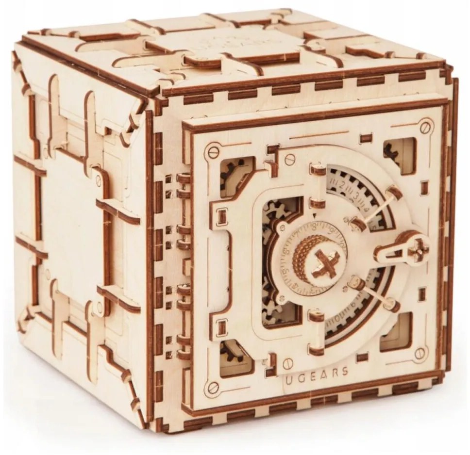 Ugears 3D mechanické puzzle Trezor 179 ks