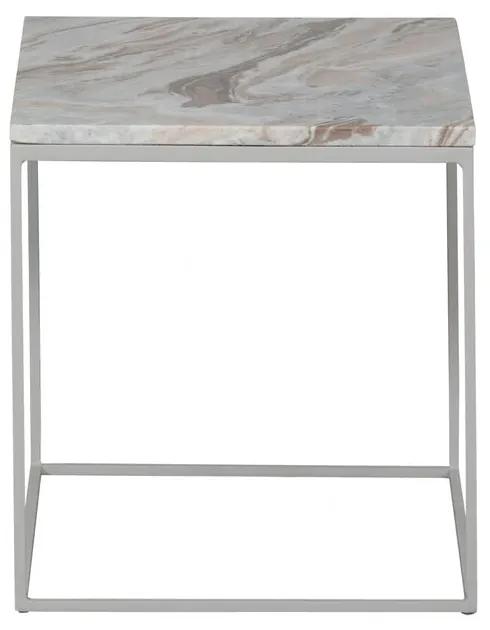 Světle šedý konferenční stolek 40x40 cm Mellow – BePureHome