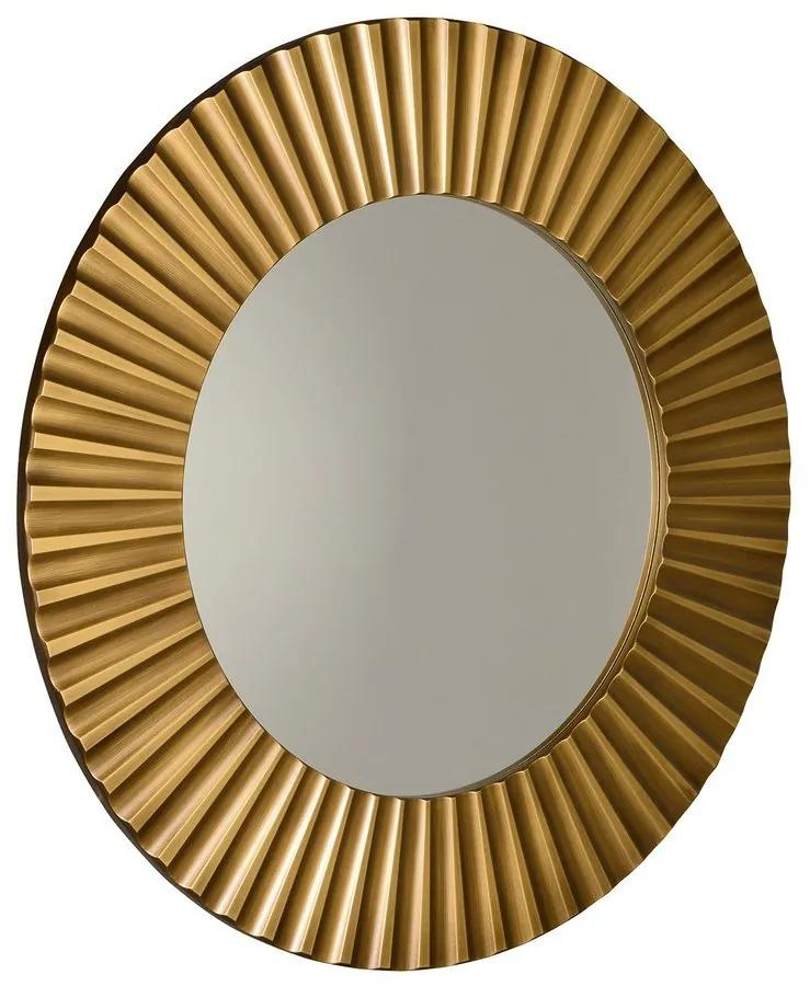 Sapho, PRIDE zrcadlo v rámu, průměr 90cm, bronz, PD904