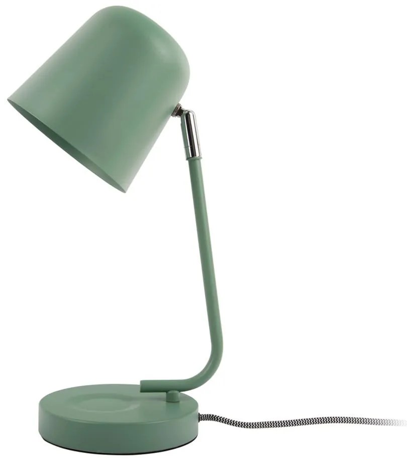 Šalvějově zelená stolní lampa (výška 38,5 cm) Encantar – Leitmotiv