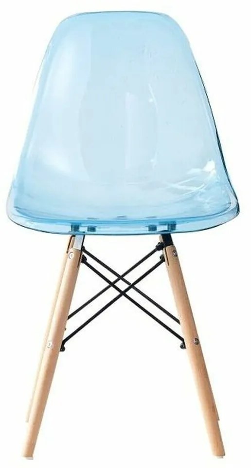 DKD Home Decor Modrá jídelní židle (50 x 46 x 83,5 cm)