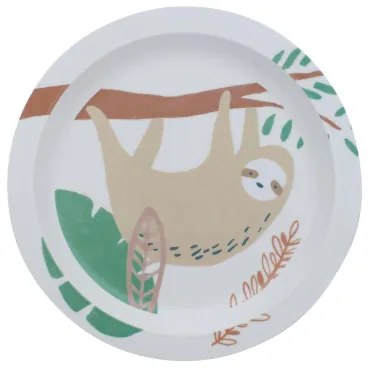 Kulatý talíř pro děti Wildlife 21,5 cm  Sebra