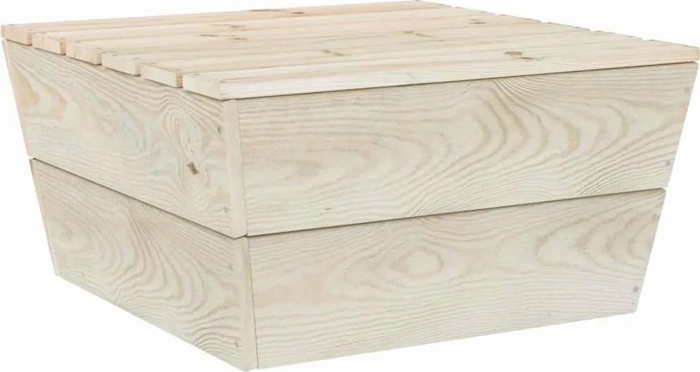 Zahradní stoly 2 ks 60 x 60 x 30 cm impregnované smrkové dřevo 315635