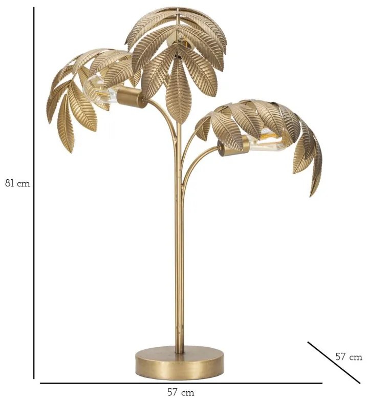 Stolní lampa LEAF 57X81 cm