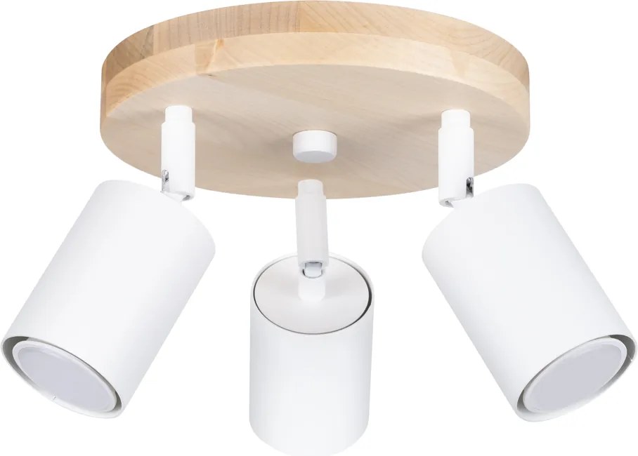 Sollux Lighting Stropní svítidlo VERDO 3P bílé