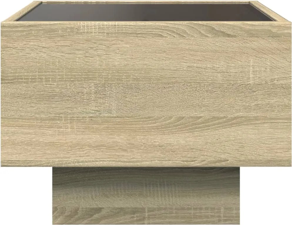 Noční stolek s Infinity LED dub sonoma 40 x 40 x 30 cm 3284065