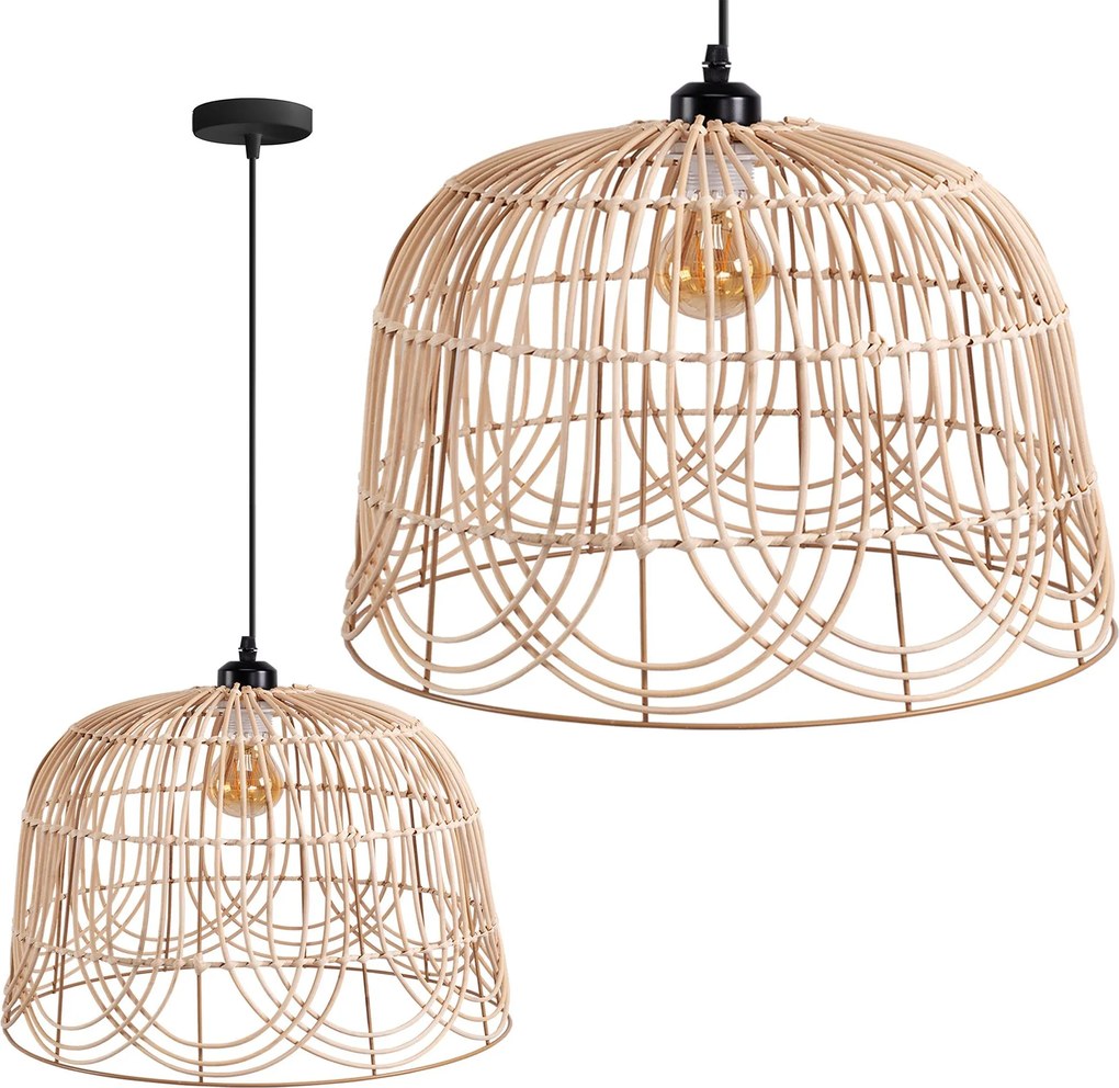 Toolight Boho, stropní svítidlo 35cm 1xE27 APP1351-1CP, OSW-05766