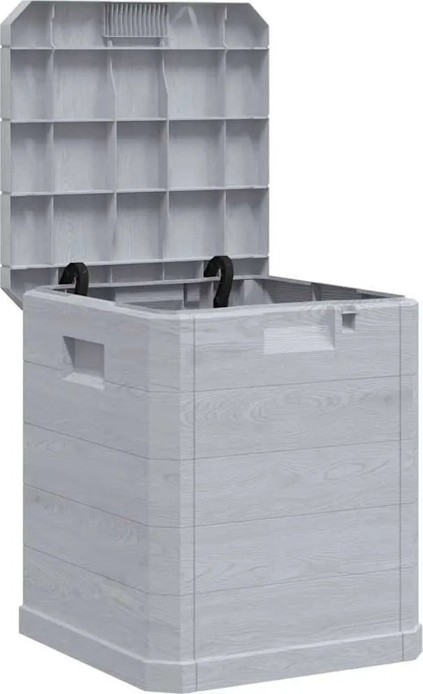 vidaXL Zahradní úložný box 90 l [45683] Barva: antracitová