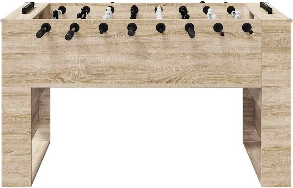 Stolní fotbálek Sonoma dub 146,5 x 74 x 85 cm Kompozitní dřevo 3378201