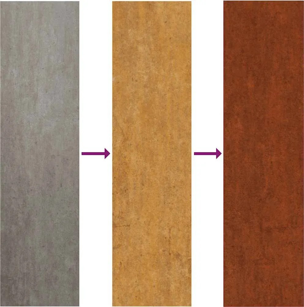 vidaXL Truhlík rezavá 120x40x80 cm [860721] Barva: Nerezová ocel