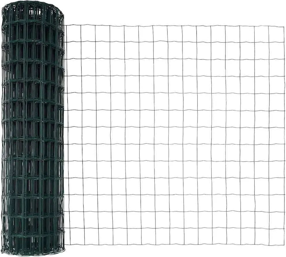 Evropský plot se hroty 10 x 1,2 m Ocel potažená PVC Zelená 3350615