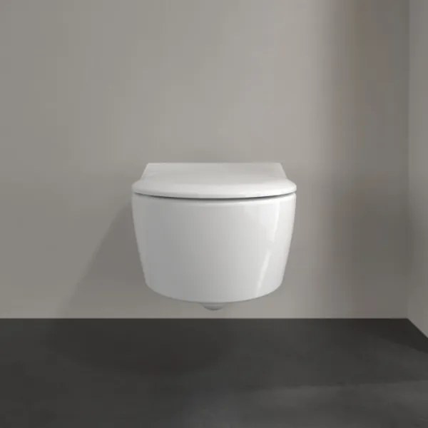 Villeroy & Boch 5656RS01 - Závěsné WC s prkénkem SoftClose AVENTO keramika/bílá